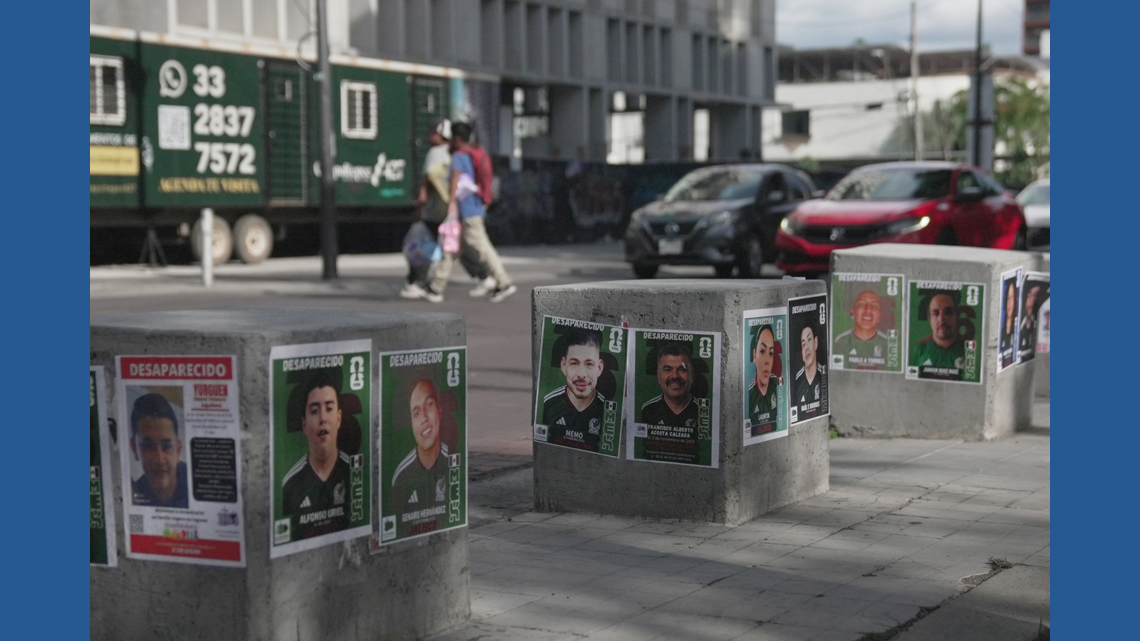 With World Cup in Guadalajara, families of Mexico's disappeared turn ...