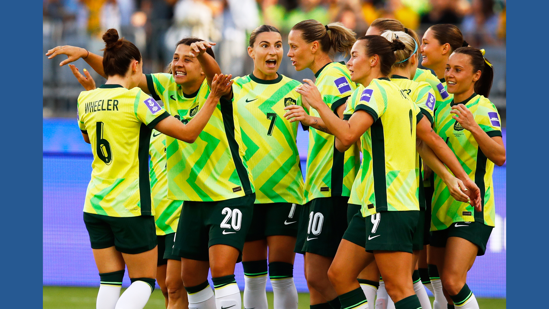 Sam Kerr's header helps Australia edge Philippines in the Women’s Asian ...