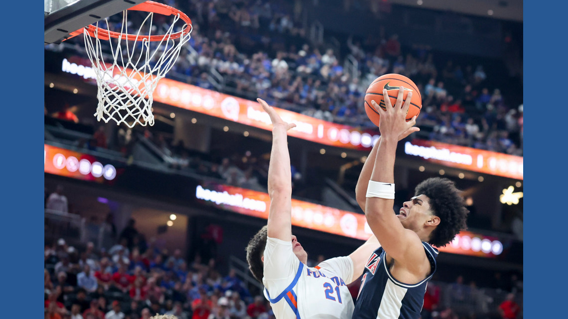 Freshman Koa Peat leads No. 13 Arizona to 93-87 win over defending ...