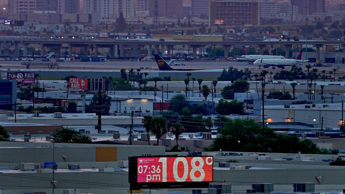 Phoenix heat wave ends after record-breaking October | 12news.com