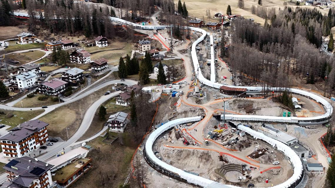 Mattia Gaspari becomes first to test controversial Milan-Cortina ...