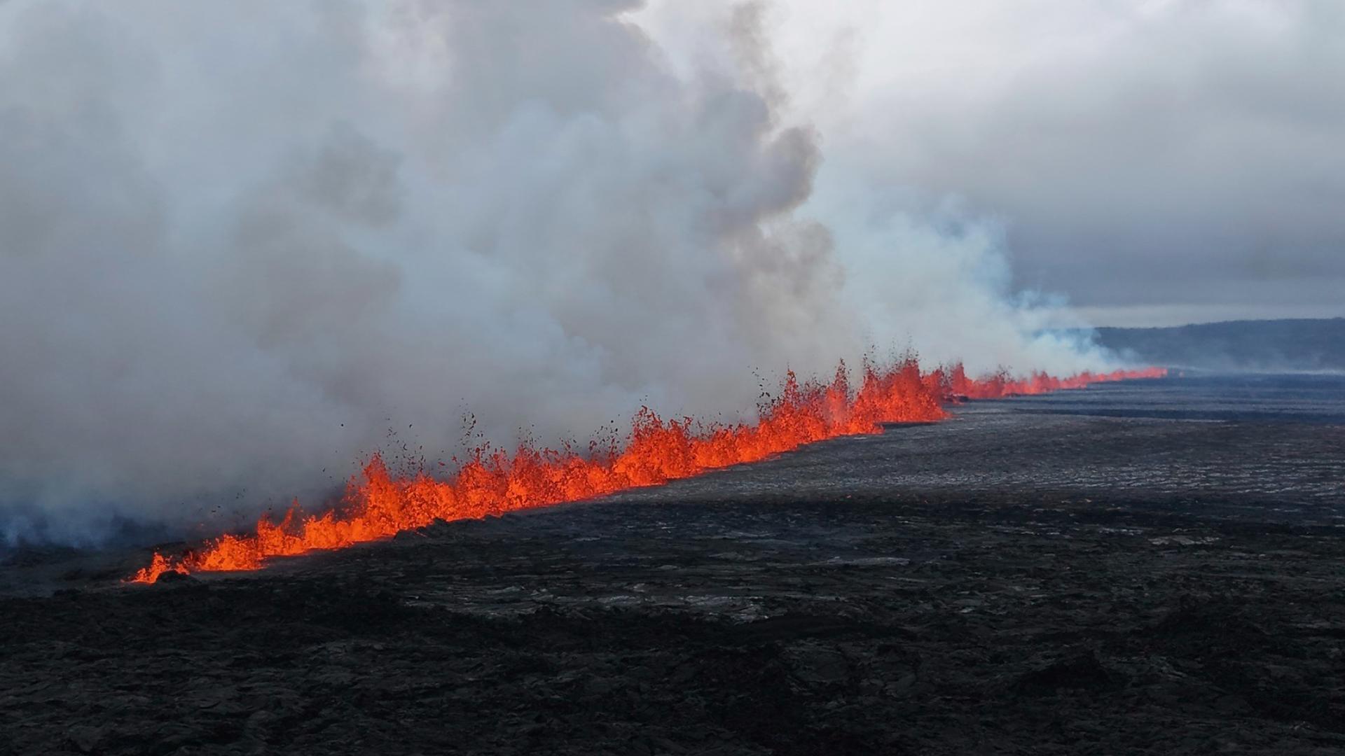 Iceland volcano eruption prompts evacuations near Grindavik | 12news.com