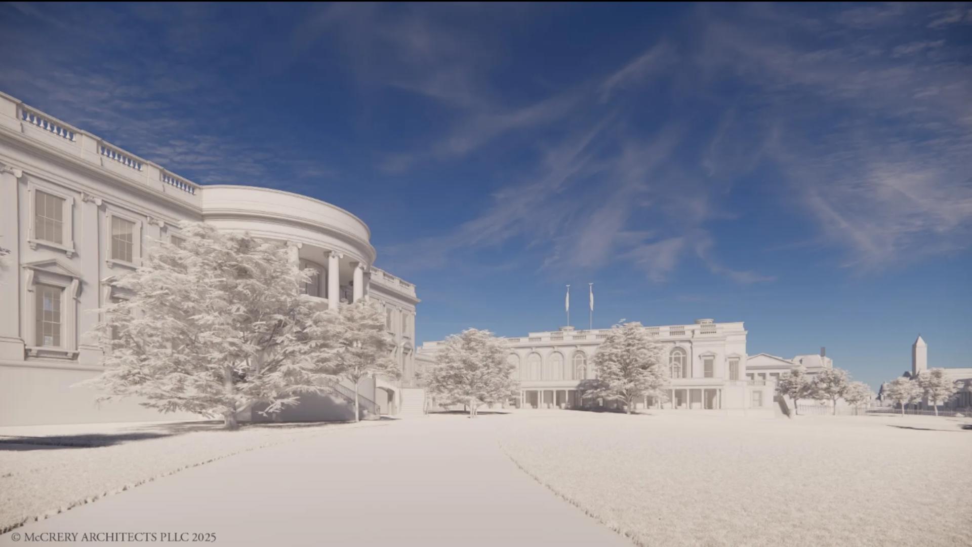 Trump to build a new 90,000-square-foot White House ballroom | 12news.com