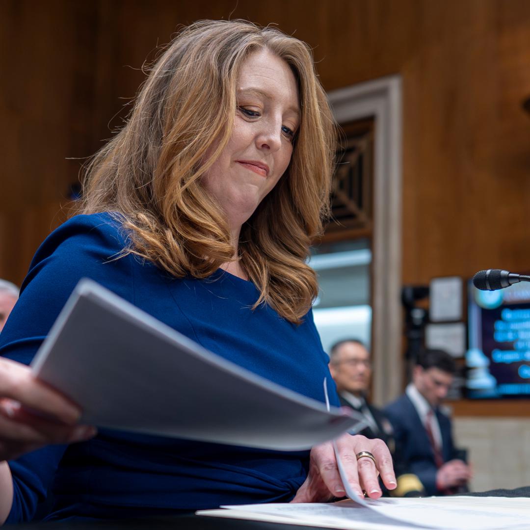 Casey Means faces Senate health committee in confirmation hearing for ...