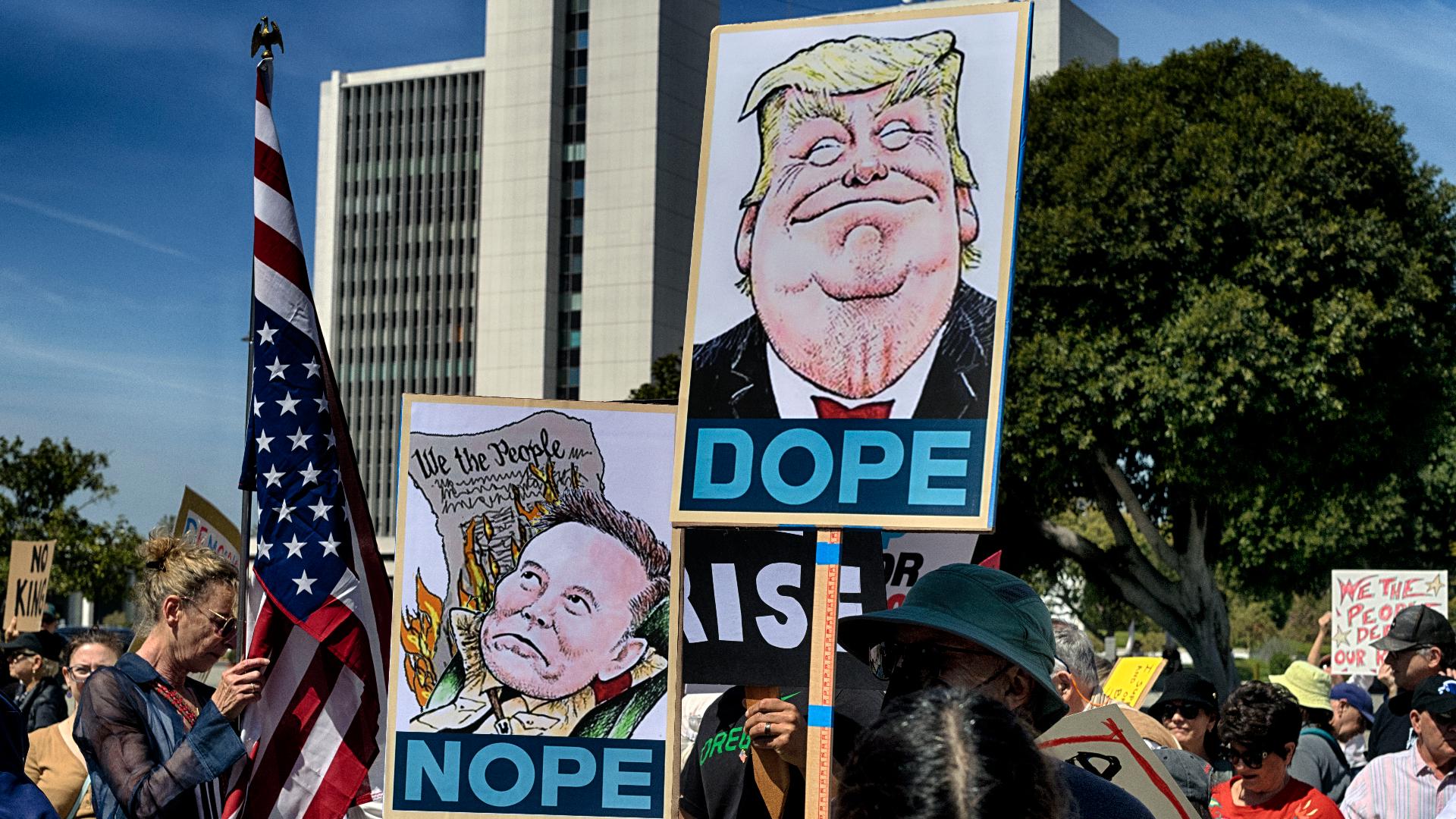 'Hands Off!' protests: Demonstrations against Trump and Musk planned ...