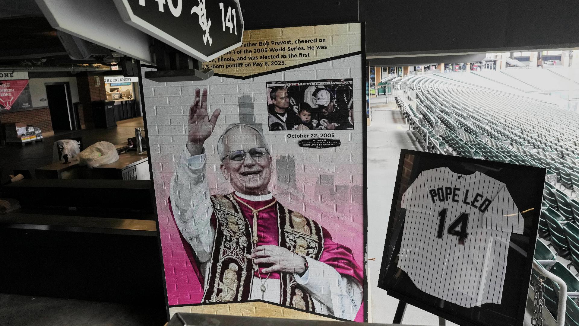 Pope Leo XIV delivers message to Americans at White Sox stadium ...