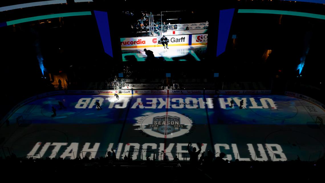 Salt Lake City NHL team unveils its permanent name will be Utah Mammoth ...