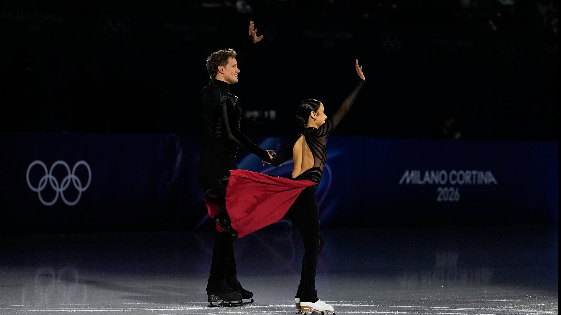 Madison Chock, Evan Bates score season-best in free dance for figure ...