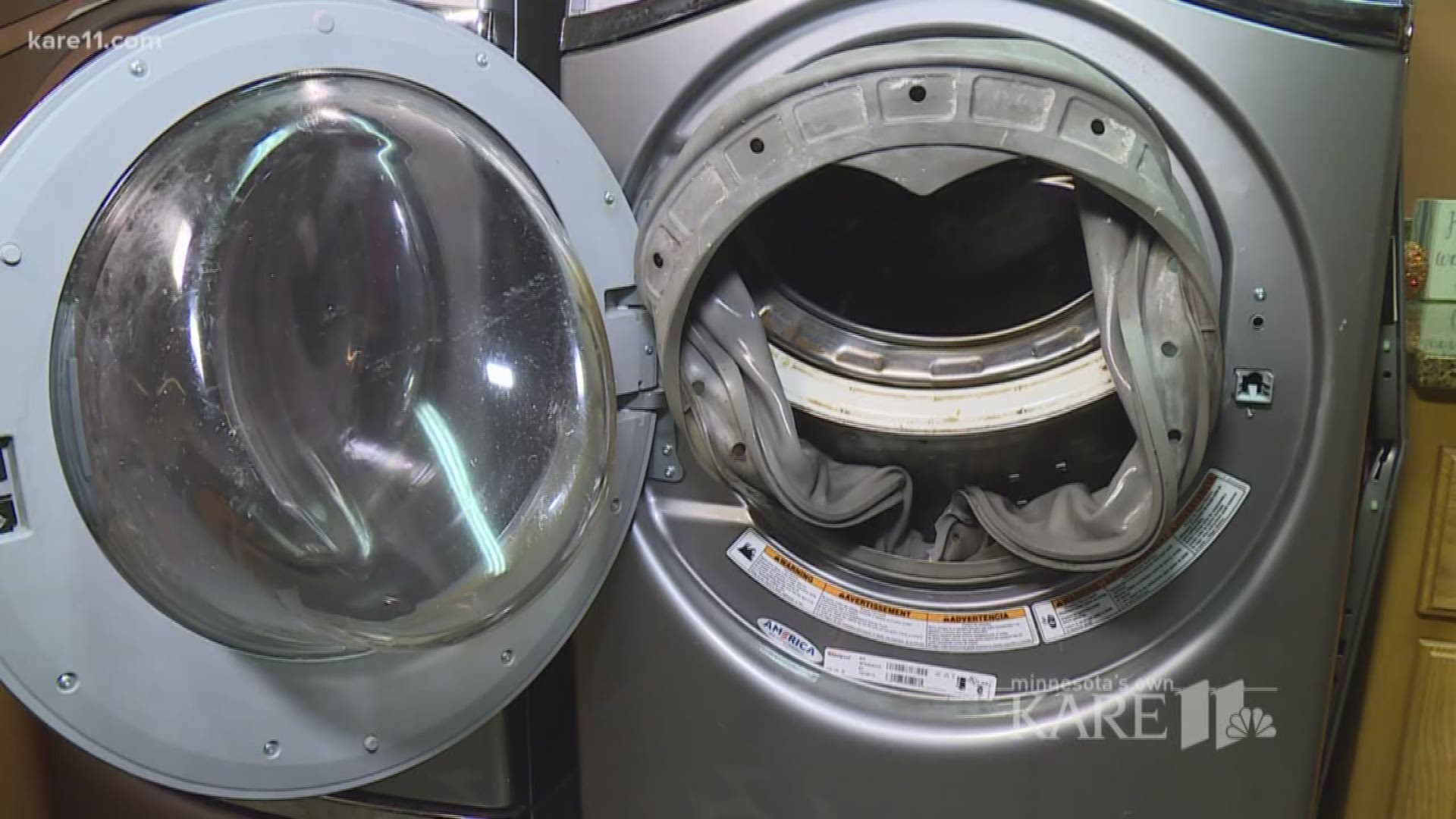 Exploding washing machine knocks out Minn. mother | 12news.com