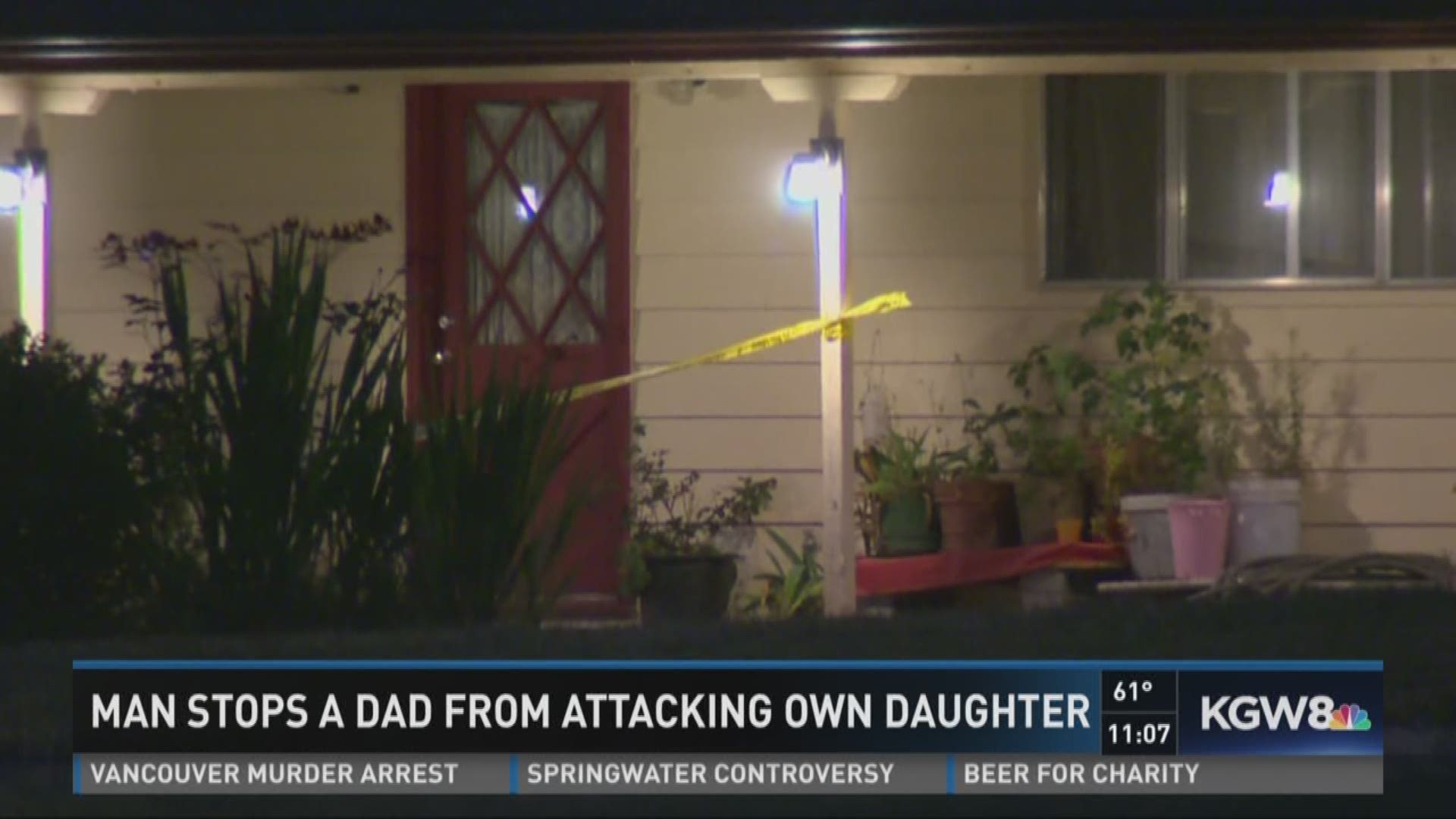 Man uses bat to stop dad beating toddler, police say | 12news.com