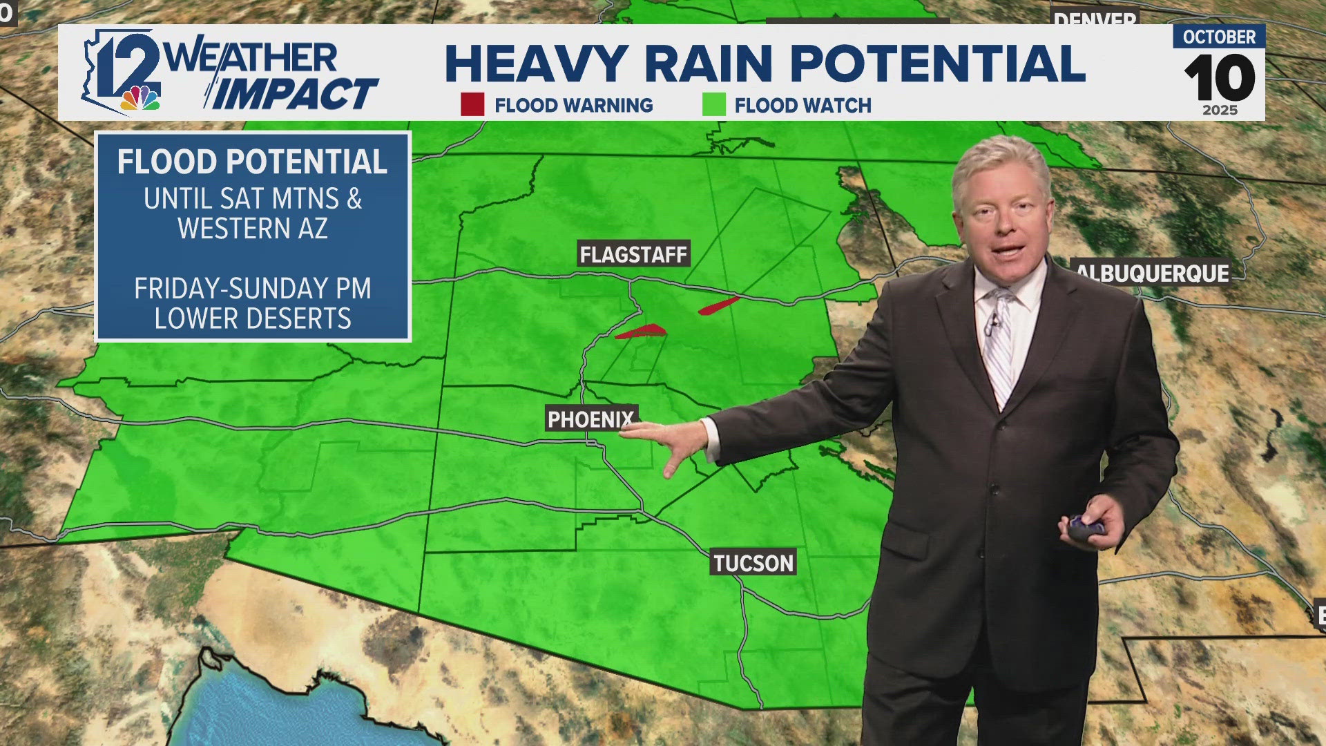 Here come the storms. What time will it rain near you? | 12news.com