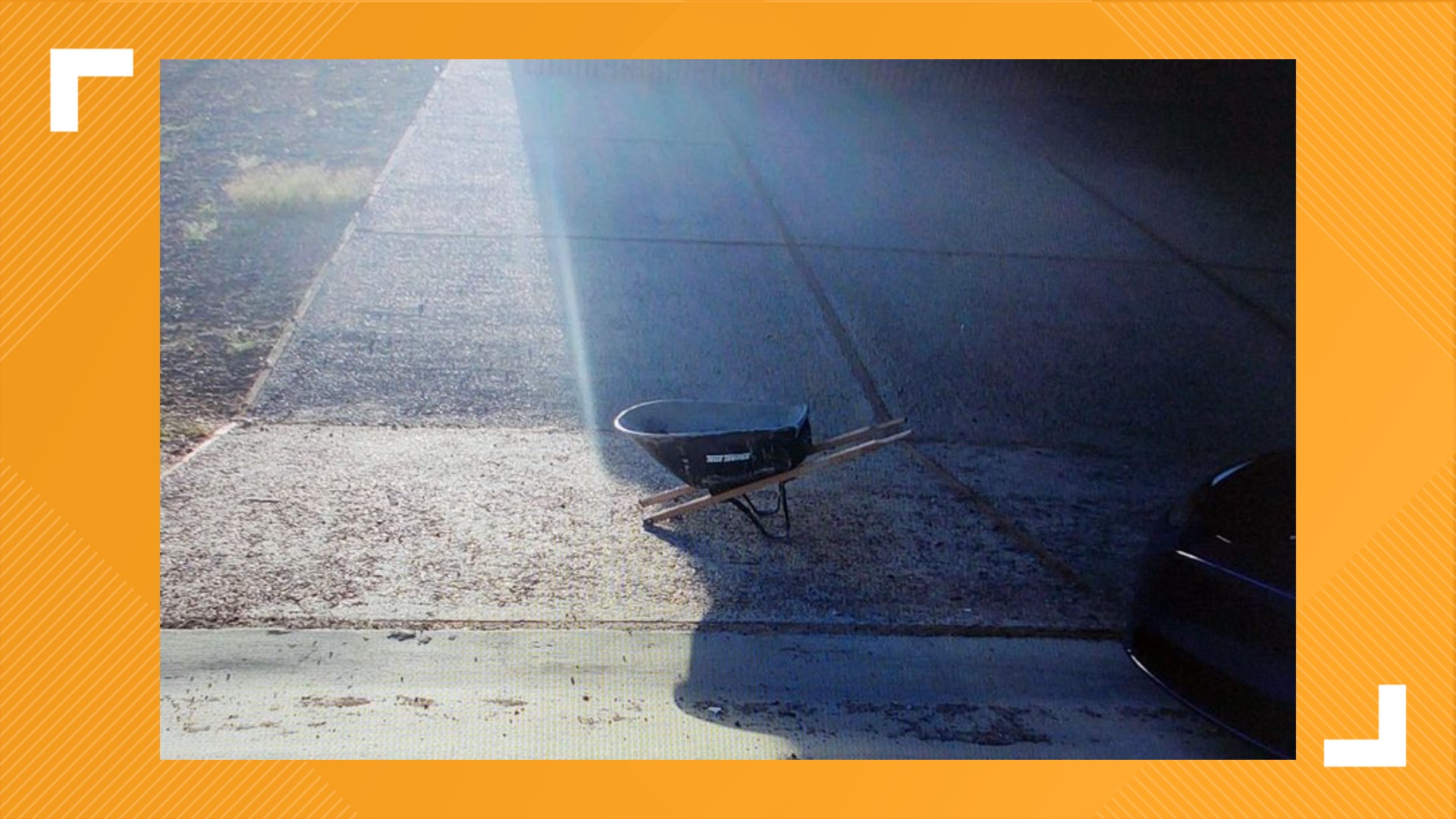 AZDPS says wheelbarrow lead to major car wreck | 12news.com