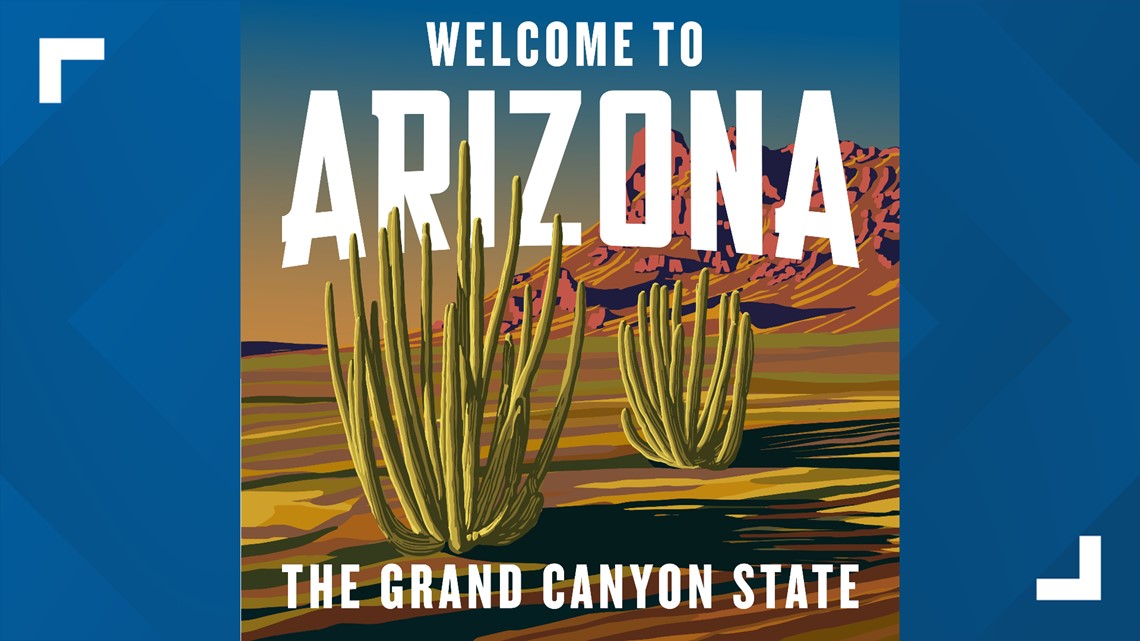 Arizona welcomes drivers to the state with new highway signs | 12news.com
