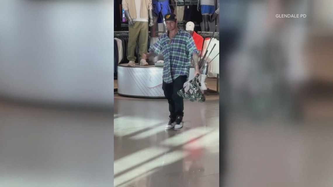 Glendale police arrest ‘Golf Club Bub’ accused of stealing $12K in golf ...