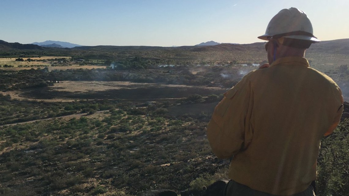 Evacuations lifted for Ranch Fire burning north of Congress, Ariz ...