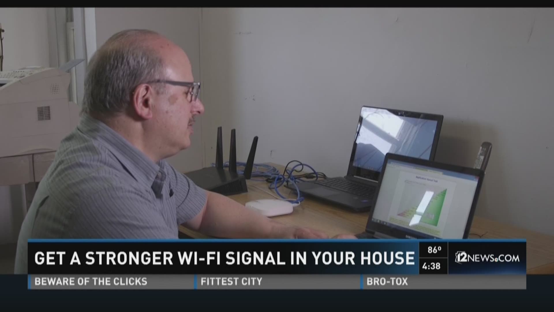 Get a stronger Wi-Fi signal in your house | 12news.com