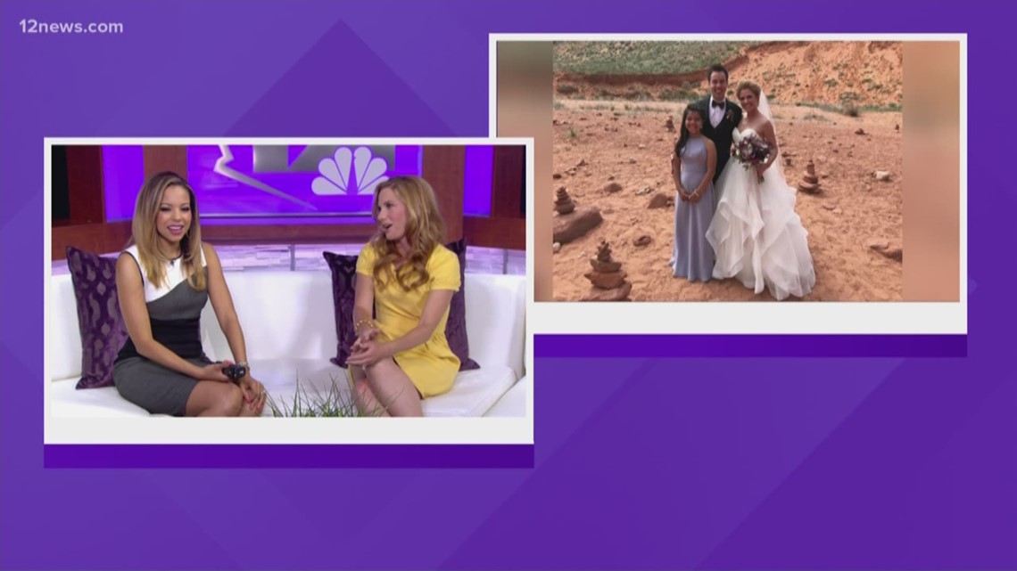 12 News Meteorologist Lindsay Riley got married! | 12news.com