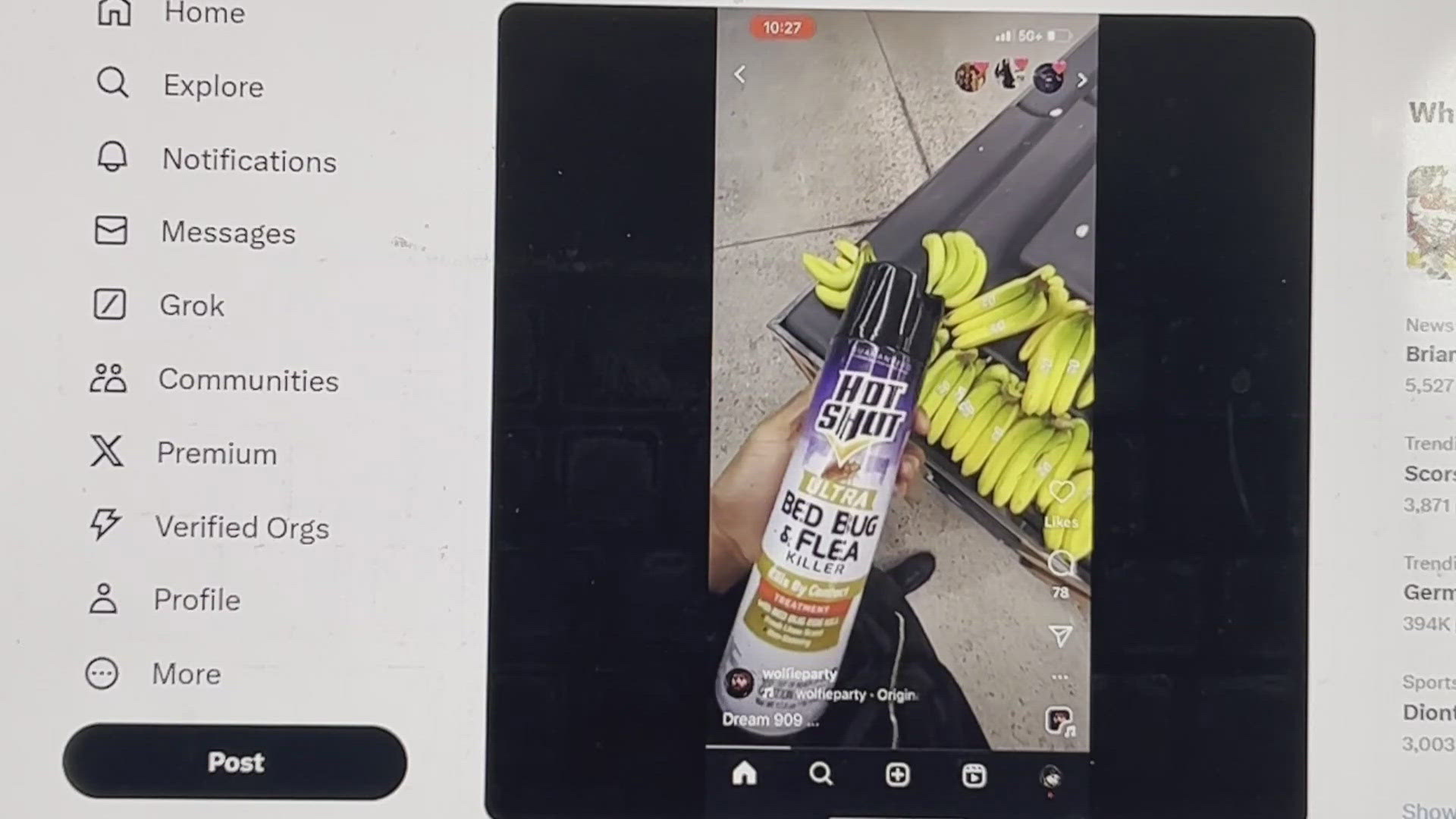 Police search for man seen spraying bug spray on Walmart produce in ...