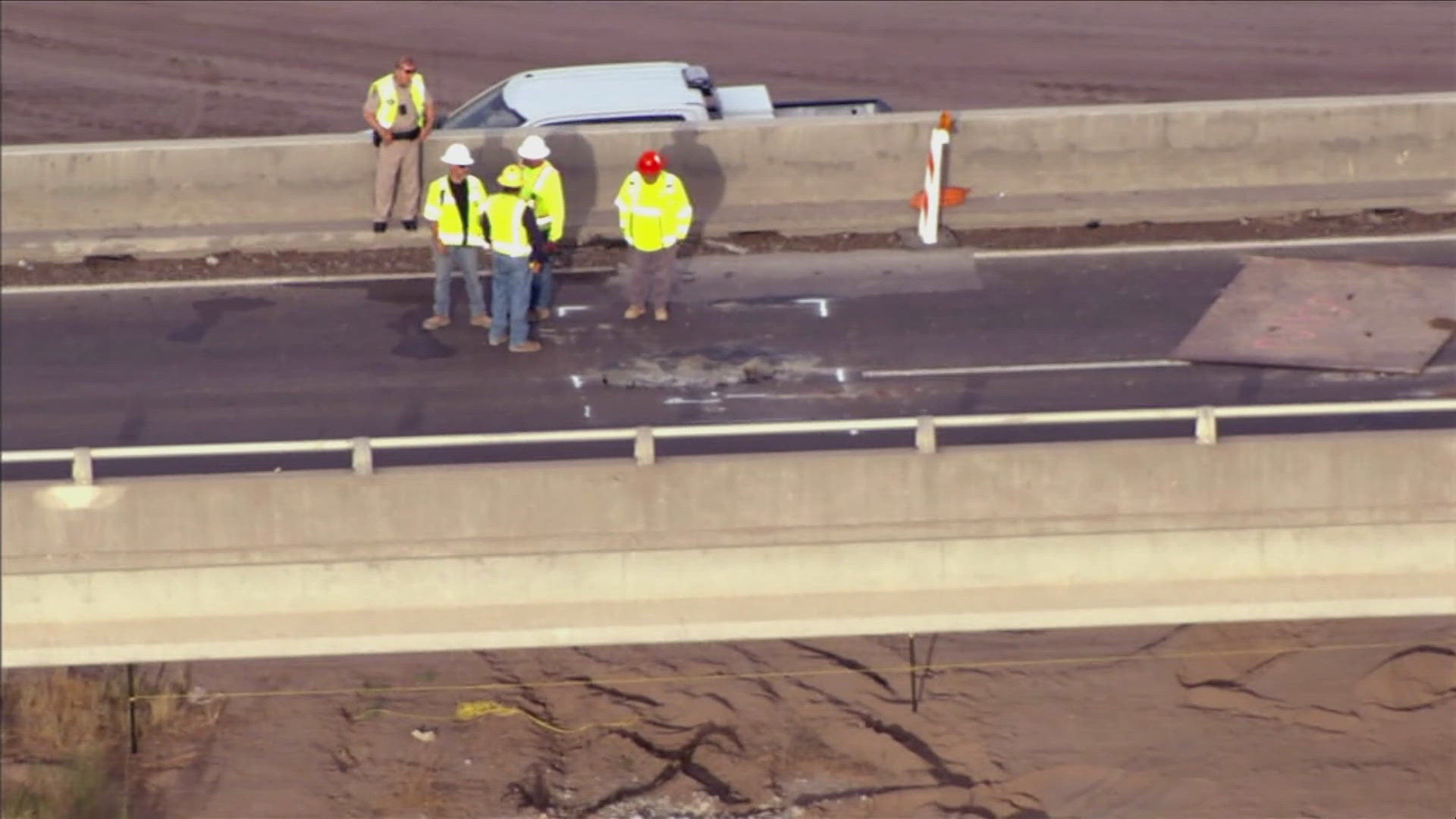 Gila River Bridge issue on I-10 near Riggs Road causes traffic backup ...