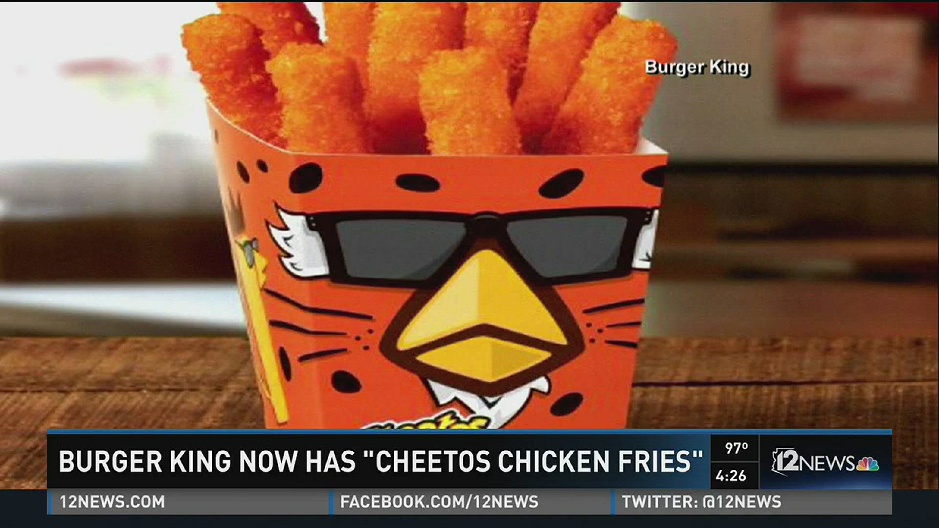 Burger King now has Cheetos Chicken Fries | 12news.com