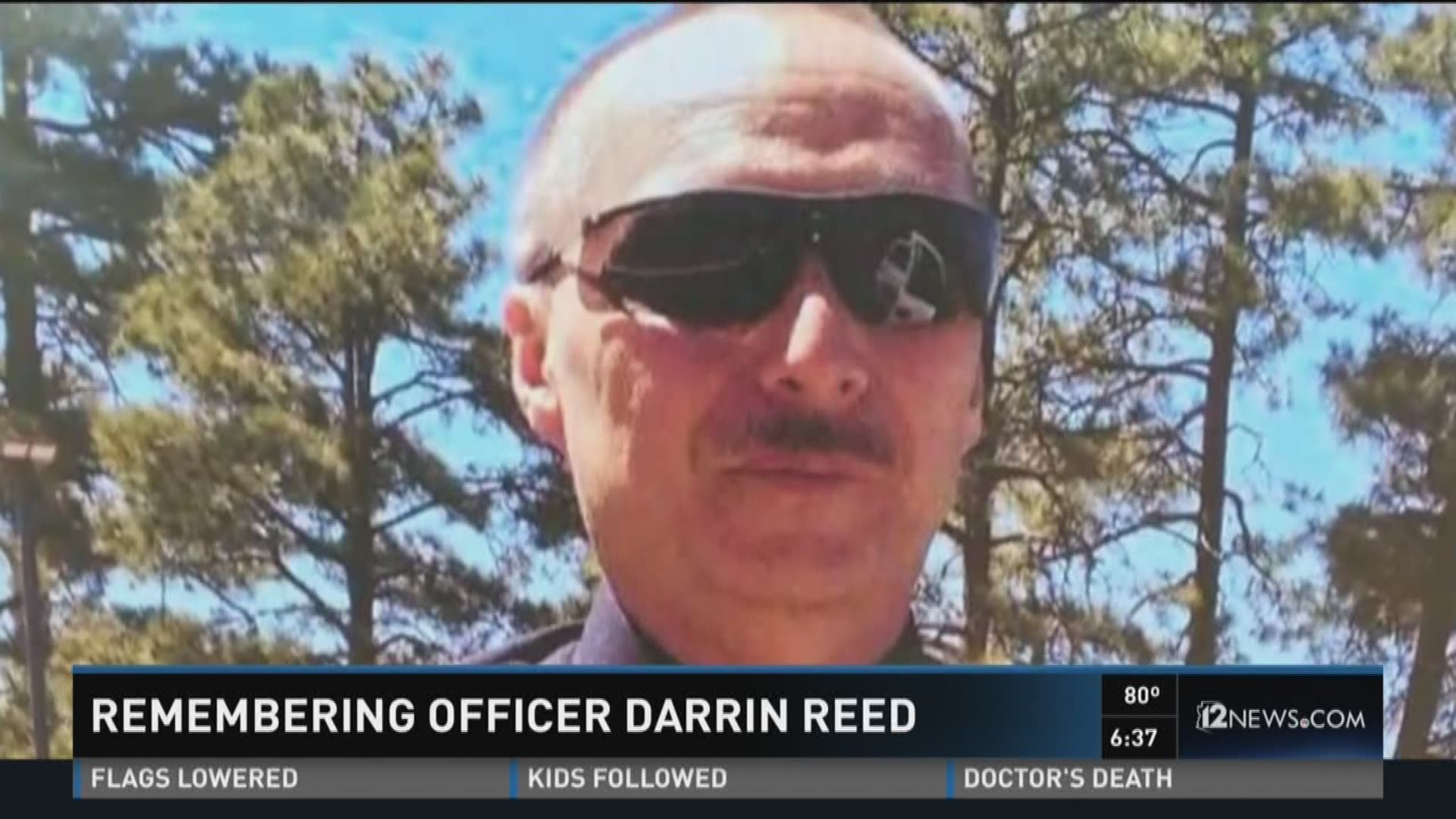 Remembering Officer Darrin Reed | 12news.com