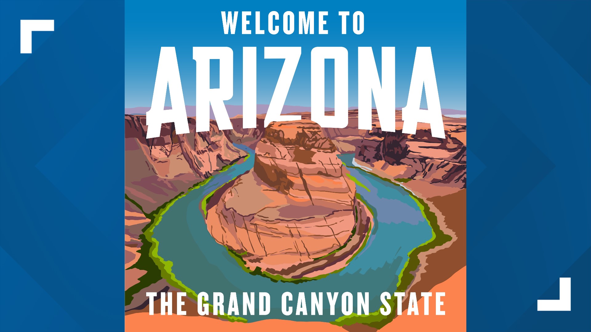 Arizona welcomes drivers to the state with new highway signs | 12news.com