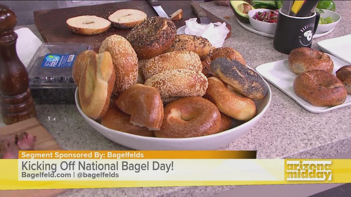 Celebrate National Bagel Day early with Bagelfelds! | 12news.com