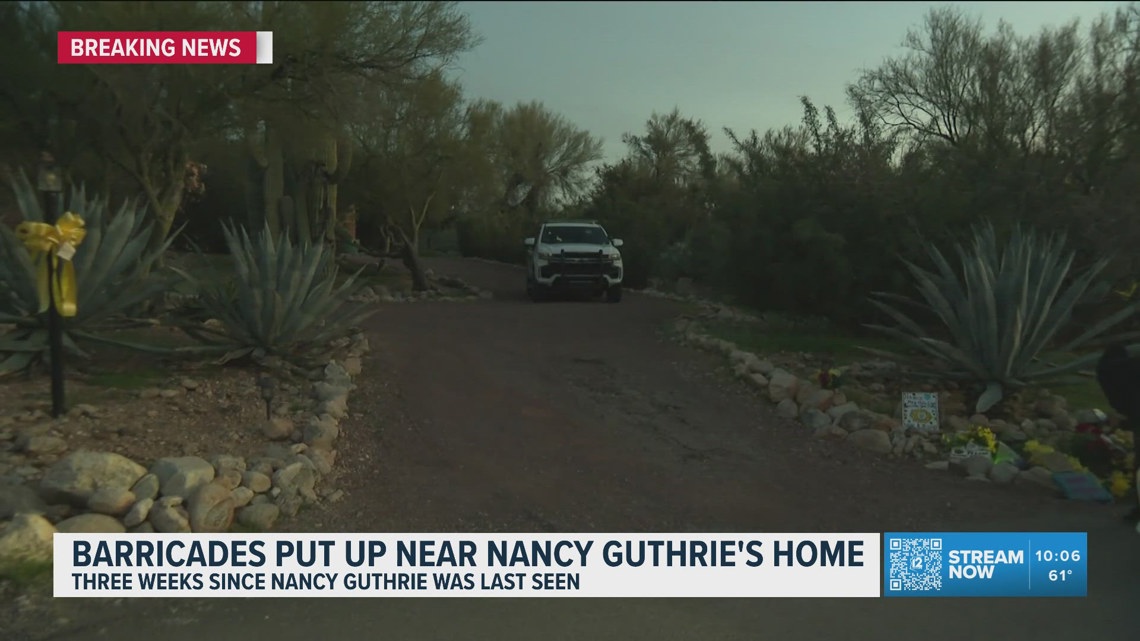 The search for Nancy Guthrie continues 3 weeks after she was last seen ...