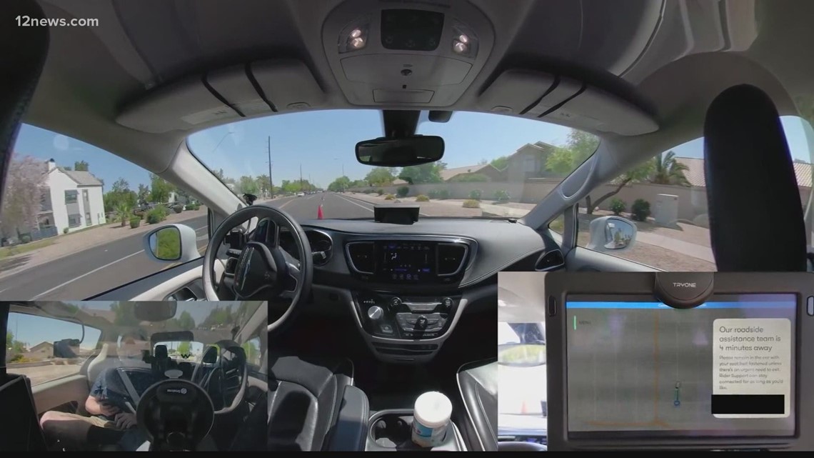 Phoenix airport first to offer self-driving ride service Waymo | 12news.com