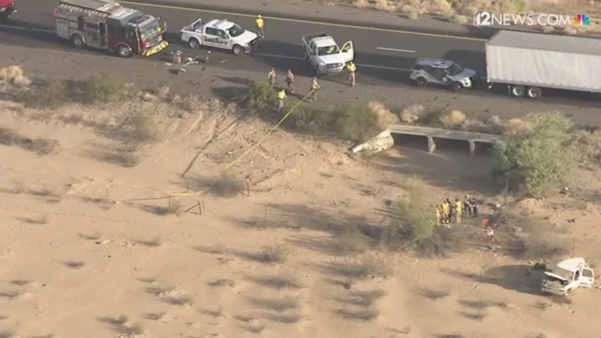 Driver arrested for I-10 rollover crash that killed child | 12news.com