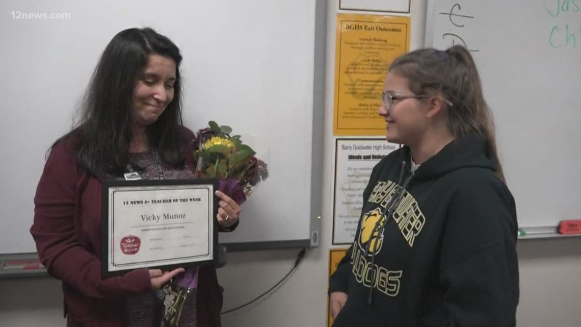 A+ Teacher of the Week: An exemplary educator at Barry Goldwater High ...