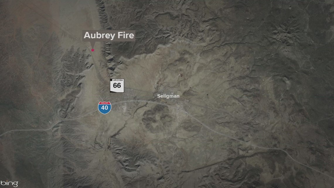 Aubrey fire breaks out near Seligman | 12news.com