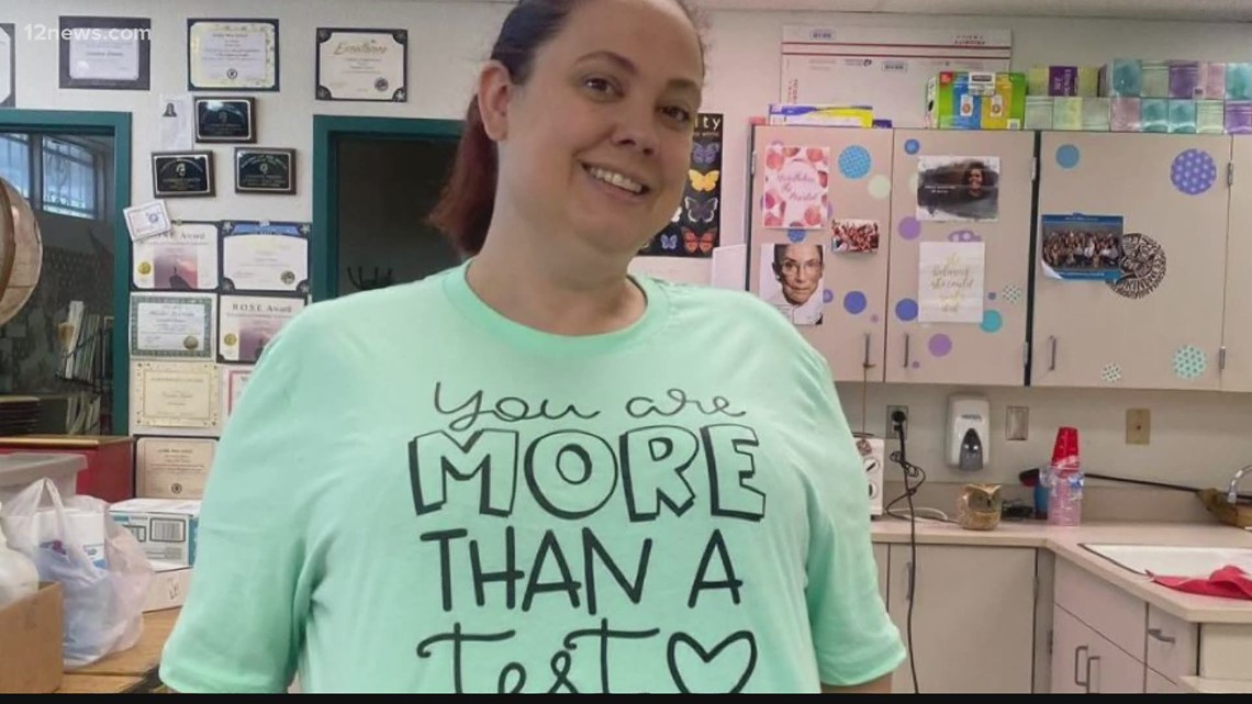 Valley teacher goes above and beyond to make sure her students have art ...
