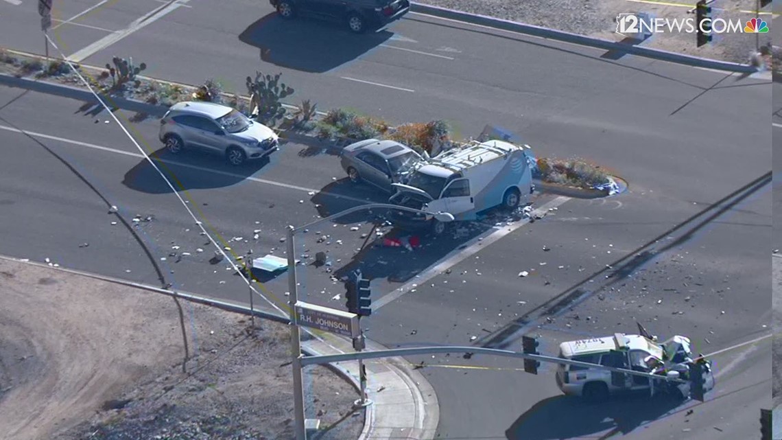 DPS trooper involved in crash in West Valley | 12news.com