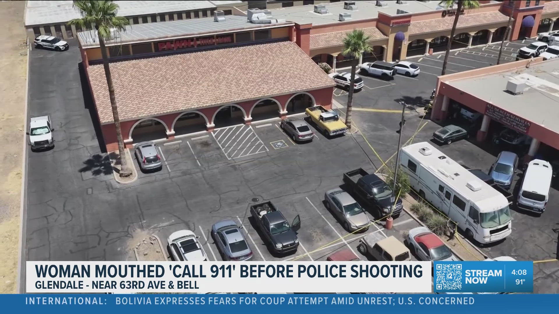 Woman mouthed 'Call 911' to worker at Glendale business before police ...