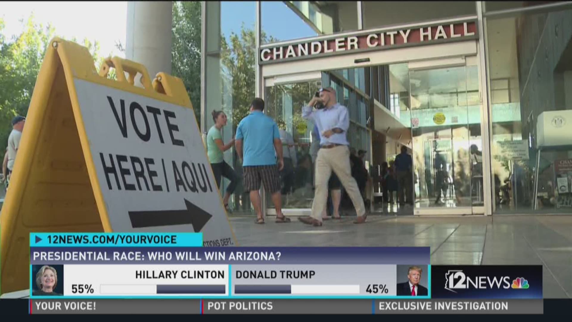 Early voting means long lines at some Phoenix-area locations | 12news.com