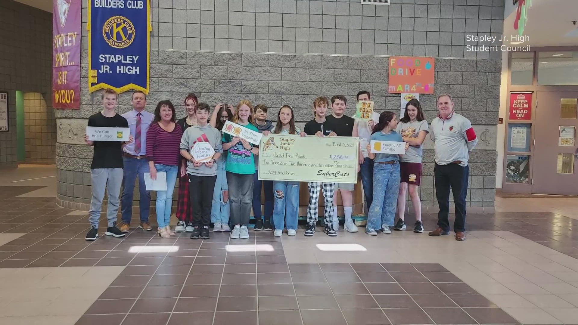 East Valley junior high has hosted a food drive for three decades ...