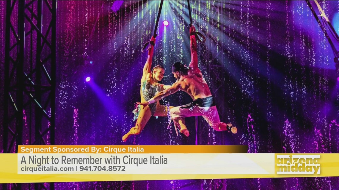 Dive into the magical world of Cirque Italia's Water Circus! | 12news.com