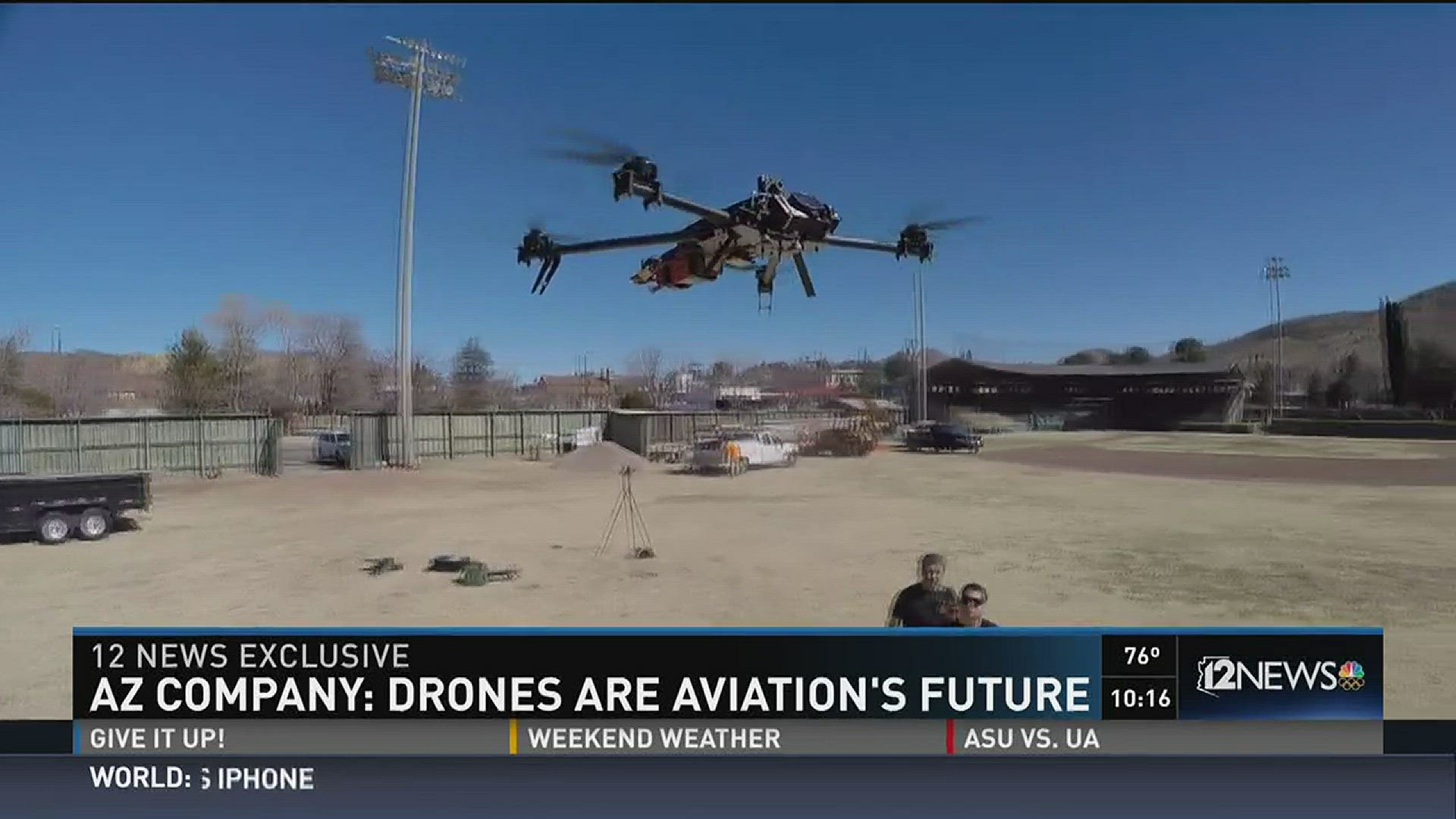 Arizona company betting drones are aviation's future | 12news.com