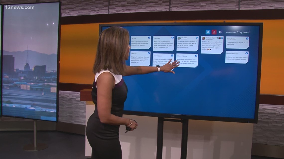 What do you think about the governor's curfew for Arizona? | 12news.com