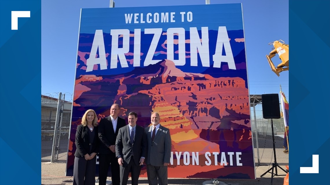 Arizona welcomes drivers to the state with new highway signs | 12news.com