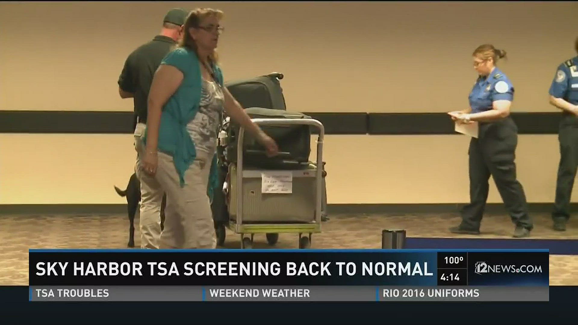 TSA: Computer failure caused baggage disaster | 12news.com
