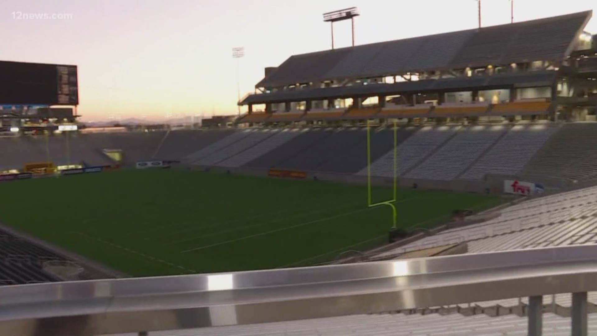 Take a tour of the updates to Sun Devil Stadium | 12news.com