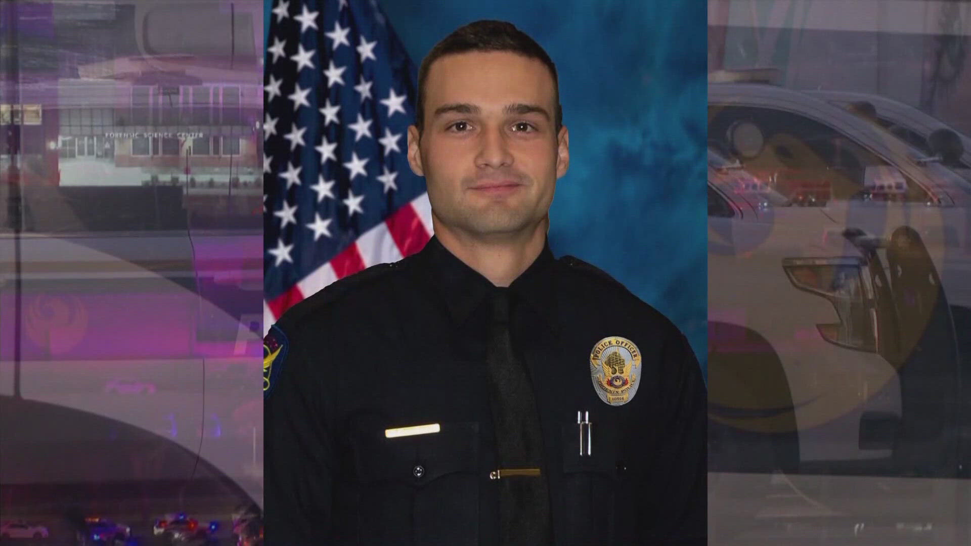Officer Zane Coolidge funeral arrangements set | 12news.com