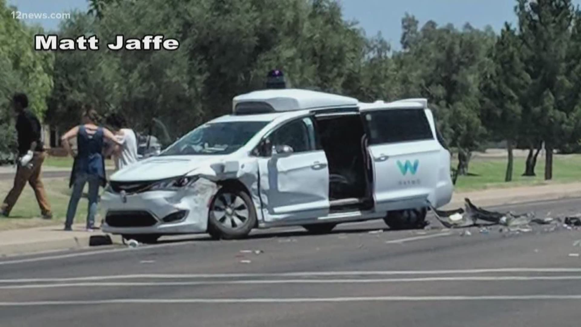Operator of self-driving Waymo vehicle injured in Chandler crash ...