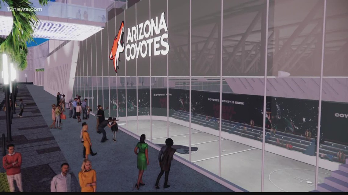 Coyotes unveil $1.7 billion plan for proposed Tempe arena | 12news.com