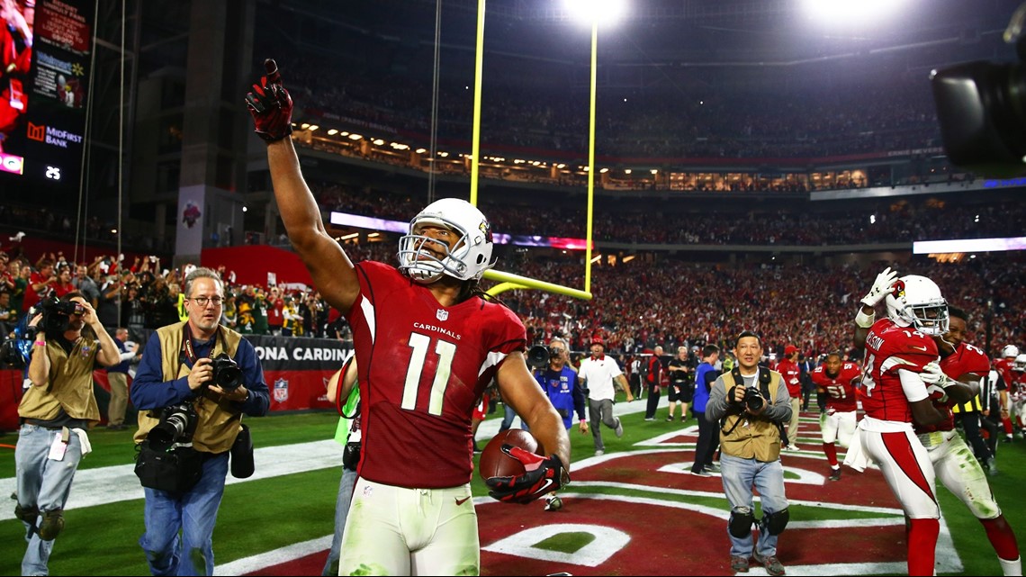 How Larry Fitzgerald 'took' his jersey number from the NFL | 12news.com