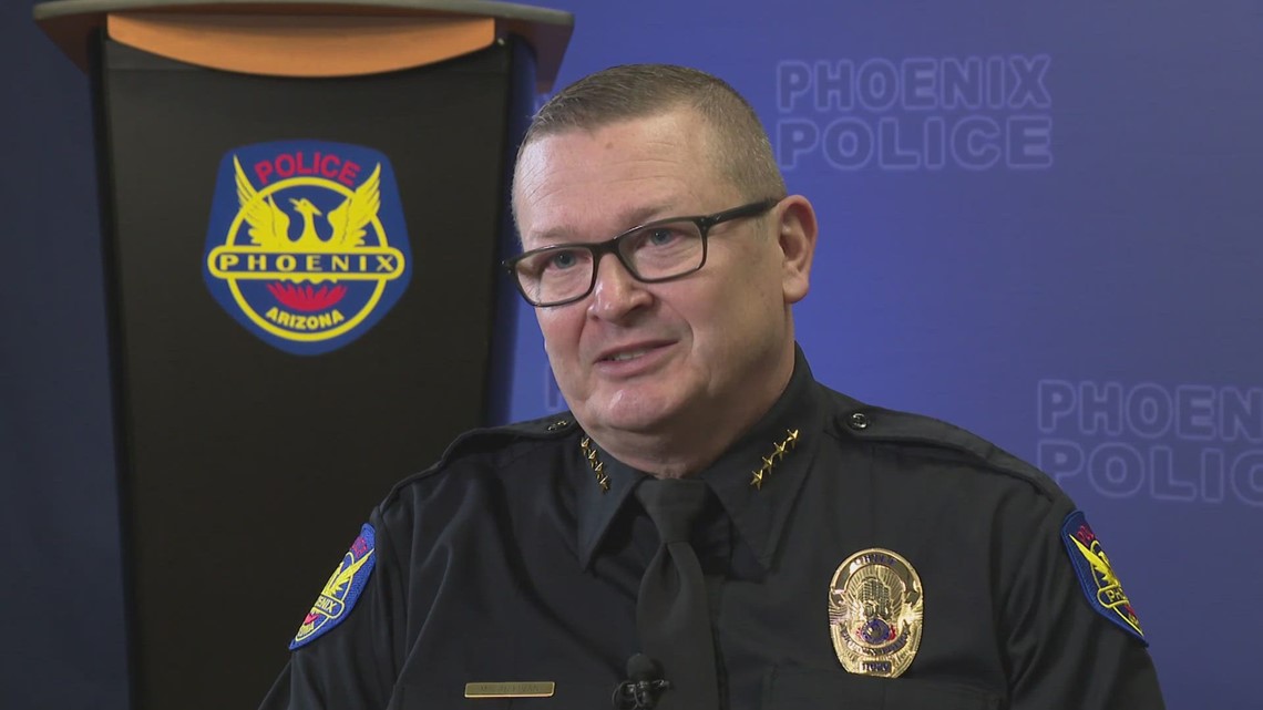 One-on-one with Phoenix Police Chief Michael Sullivan | 12news.com