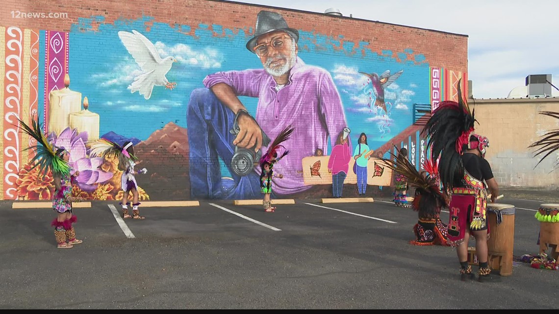 Mural pays tribute to Arizona photographer who touched lives through ...