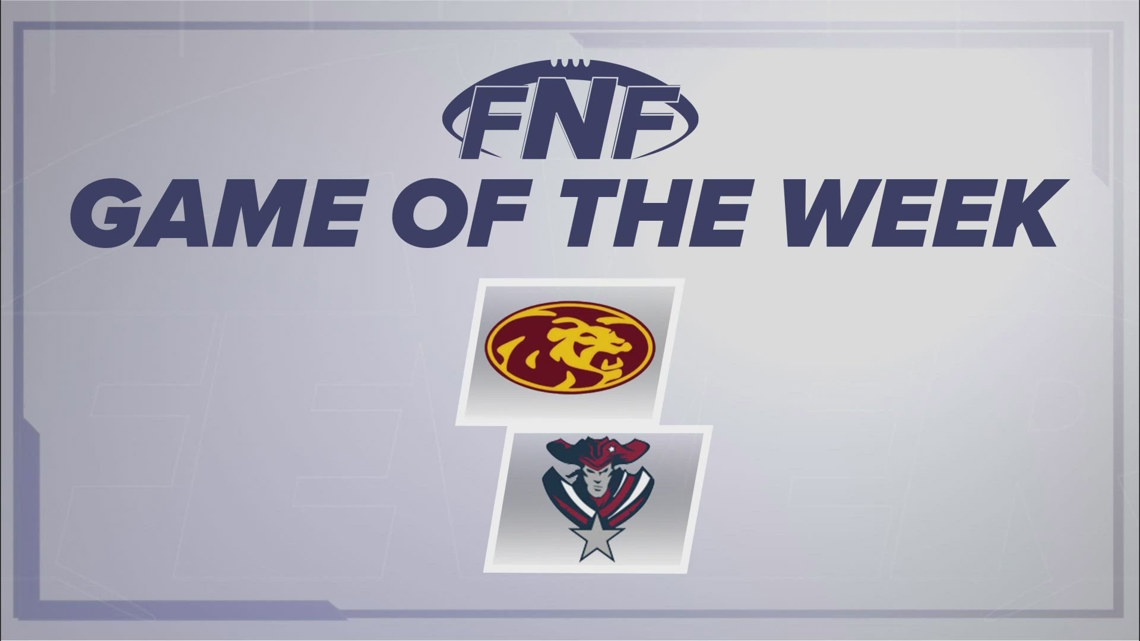 Click here to vote for the FNF Week 6 Game of the Week! | 12news.com